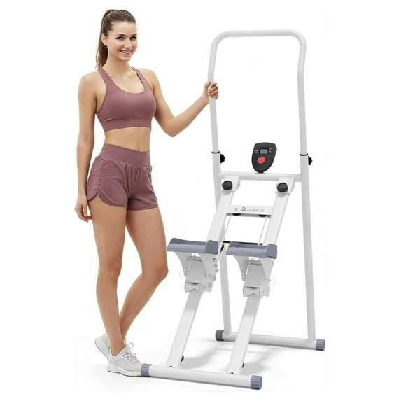 Stair Stepper for Home Gym, Compact Folding Stair Climber Exercise ...