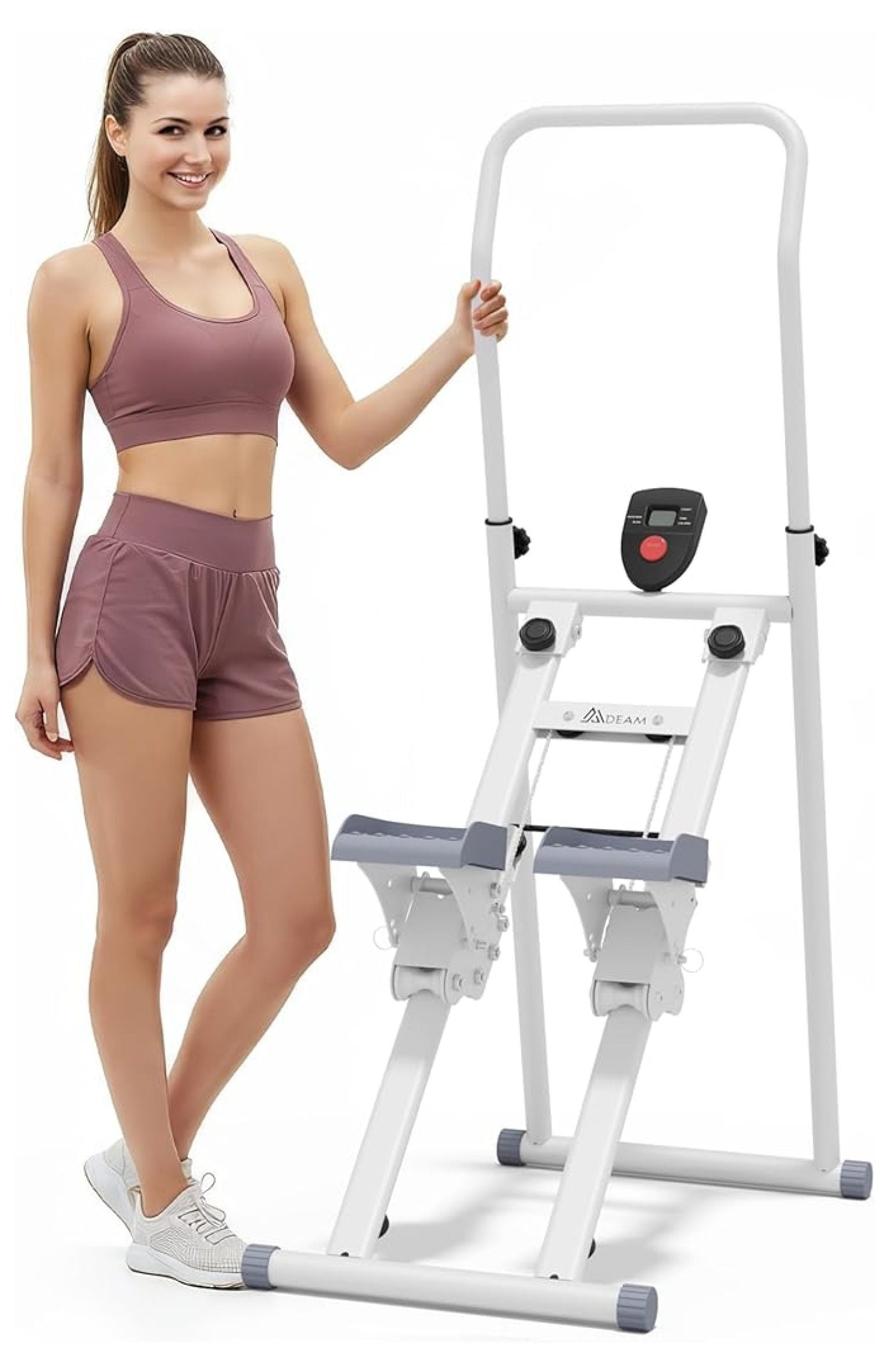 Stair Stepper for Home Gym, Compact Folding Stair Climber Exercise ...