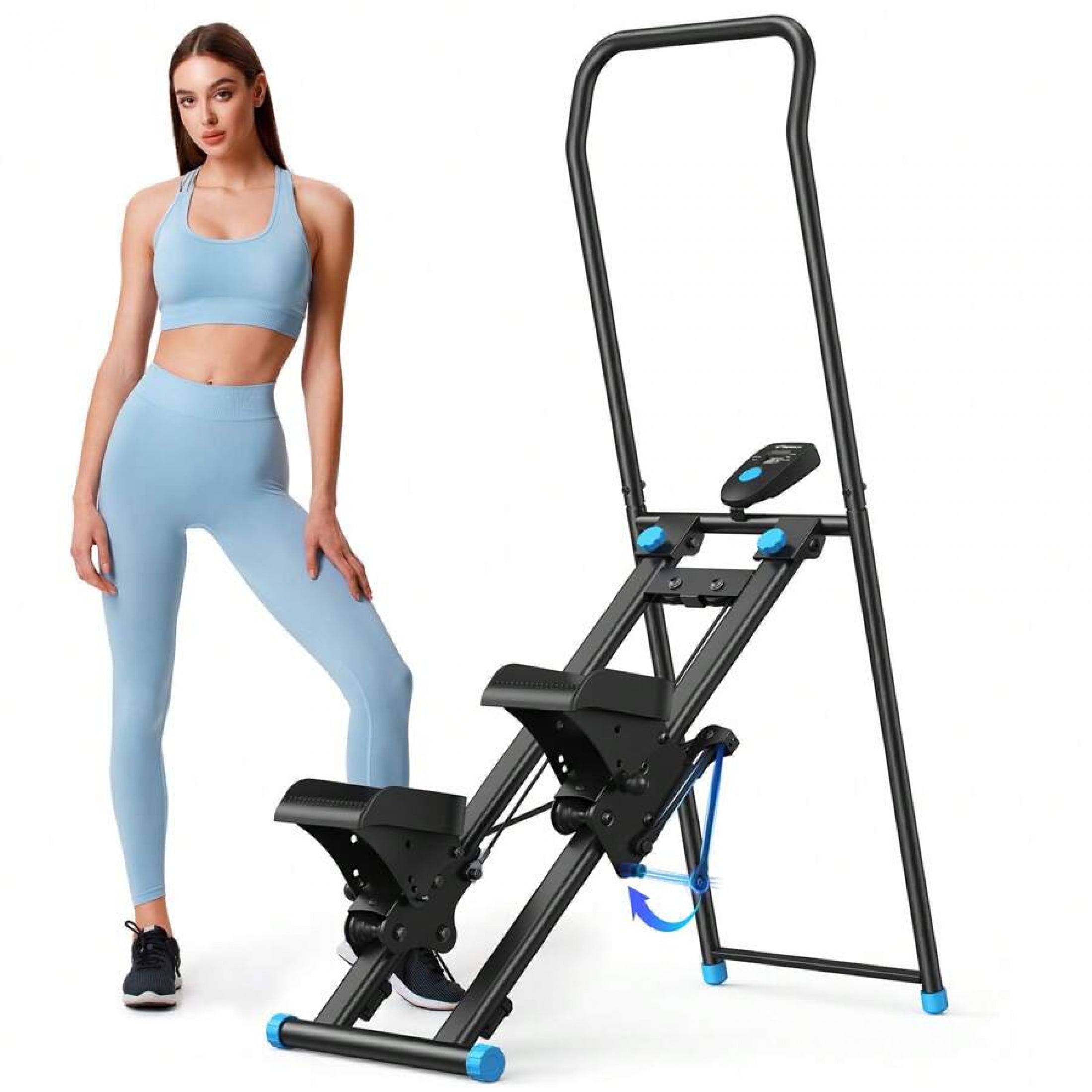 Stair Stepper For Home Gym Exercise, Adjustable Resistance & Pedals ...