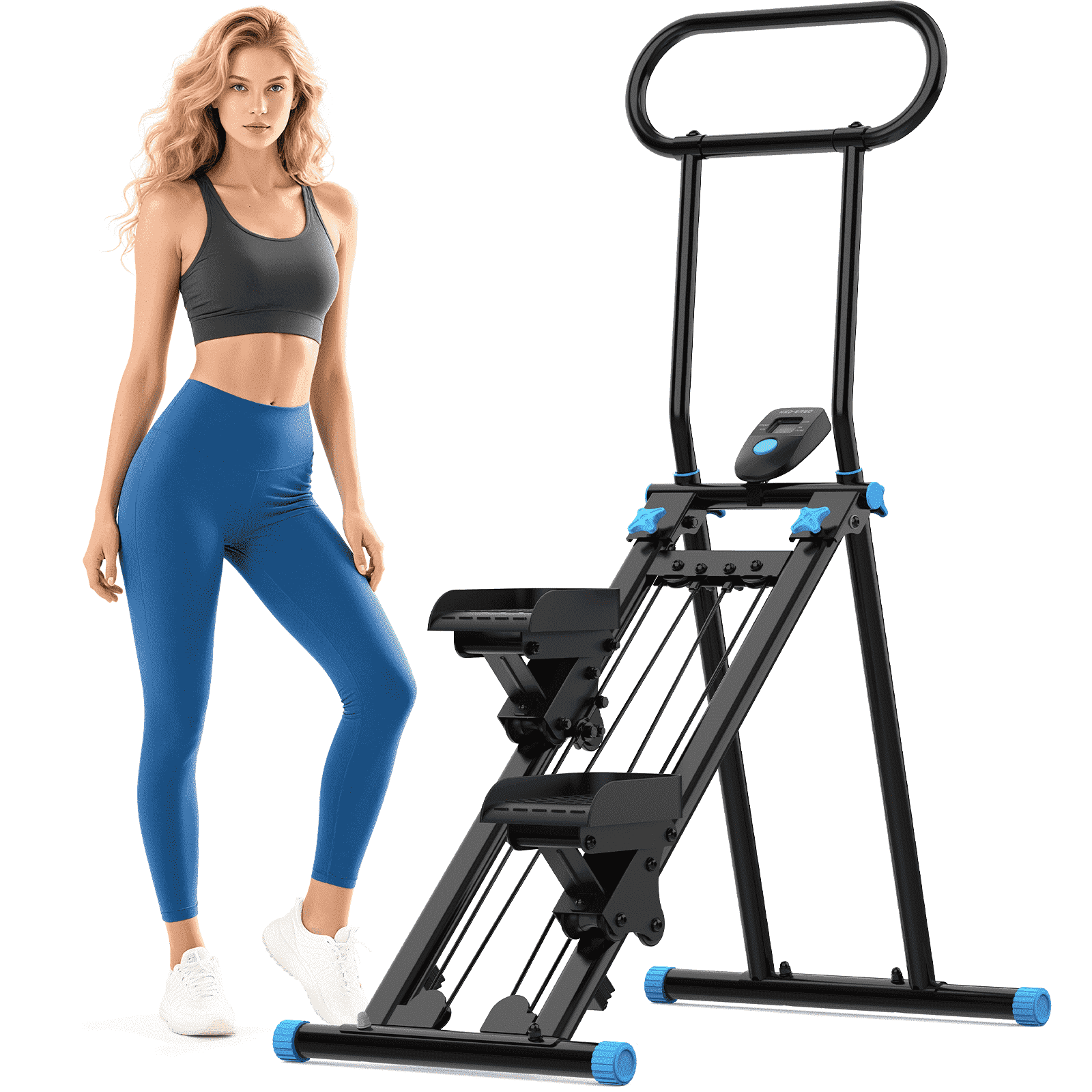 HXD-ERGO Stair Stepper for Home, Full-Body Exercise Stair Climber ...