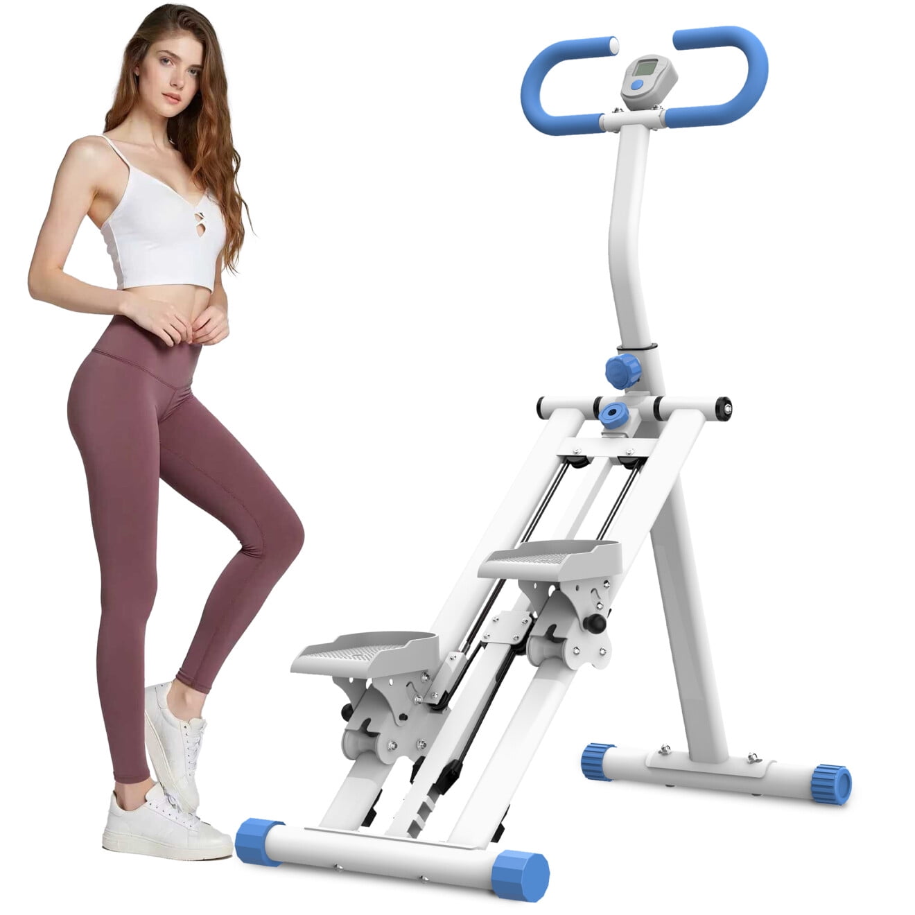 Stair Stepper with Resistance Home Vertical Climber Machine Full Body ...