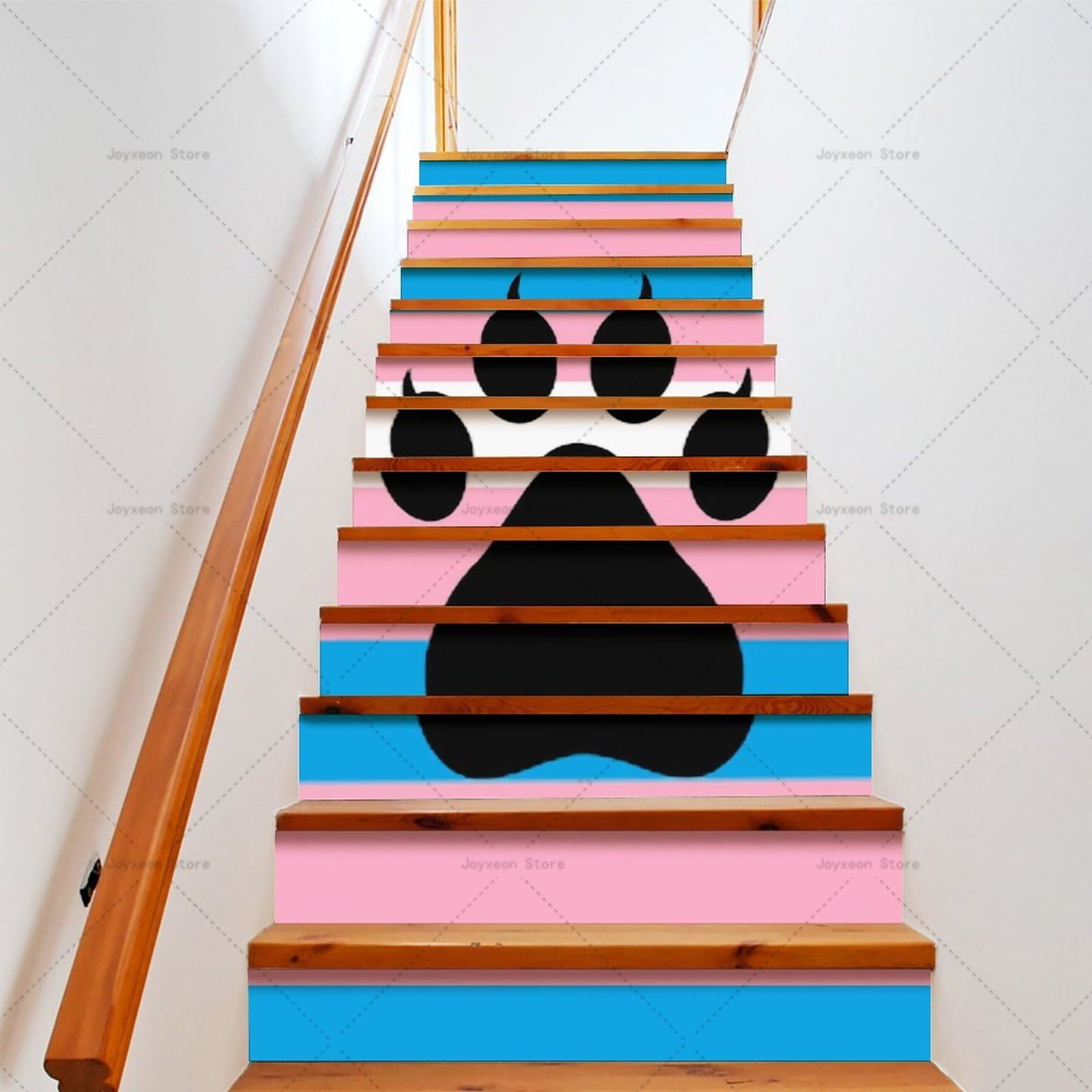 Stair Stickers 3D Decorative Staircase Stickers PVC Vinyl Waterproof ...