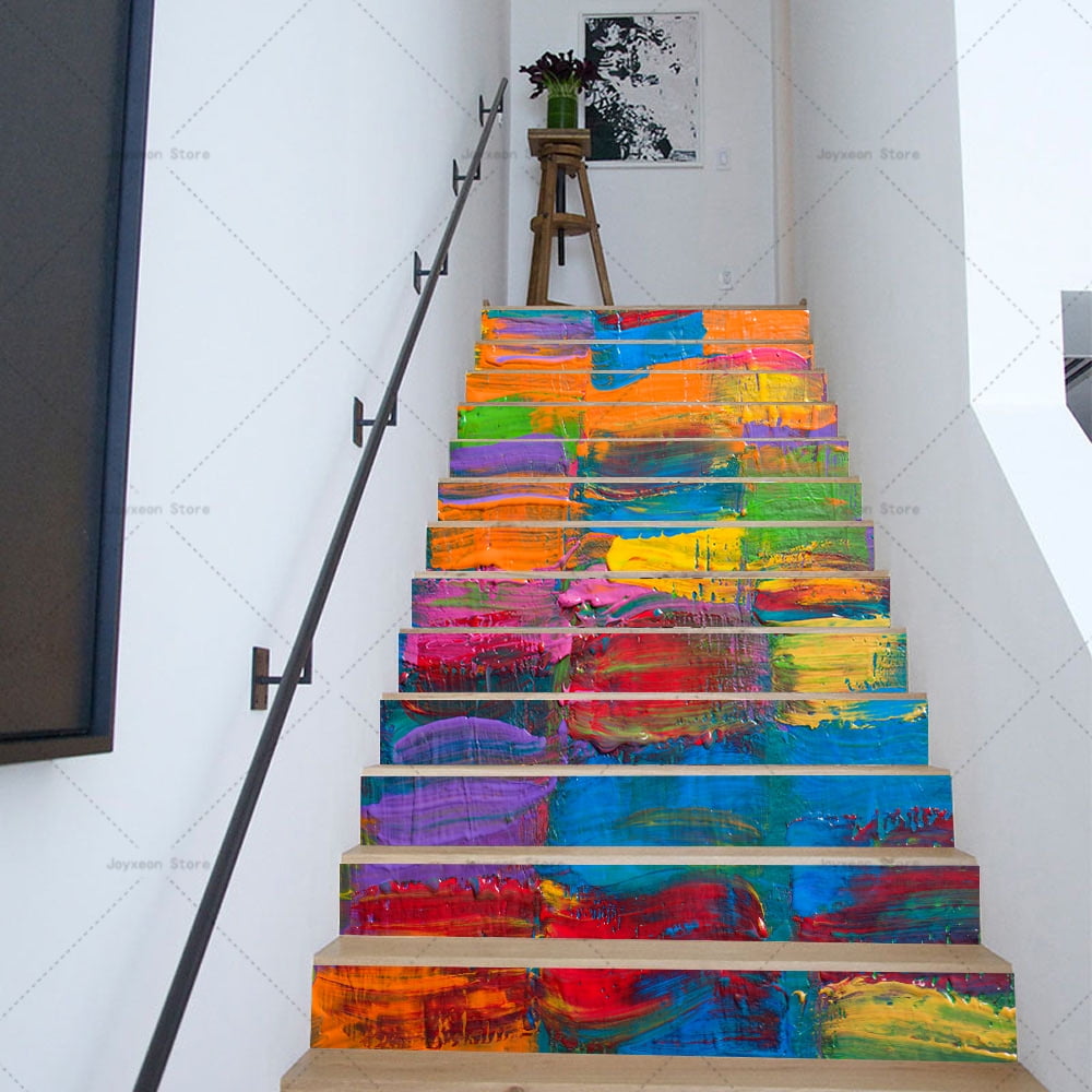 Stair Stickers 3D Scenic Staircase Sticker Vinyl PVC Non-slip ...