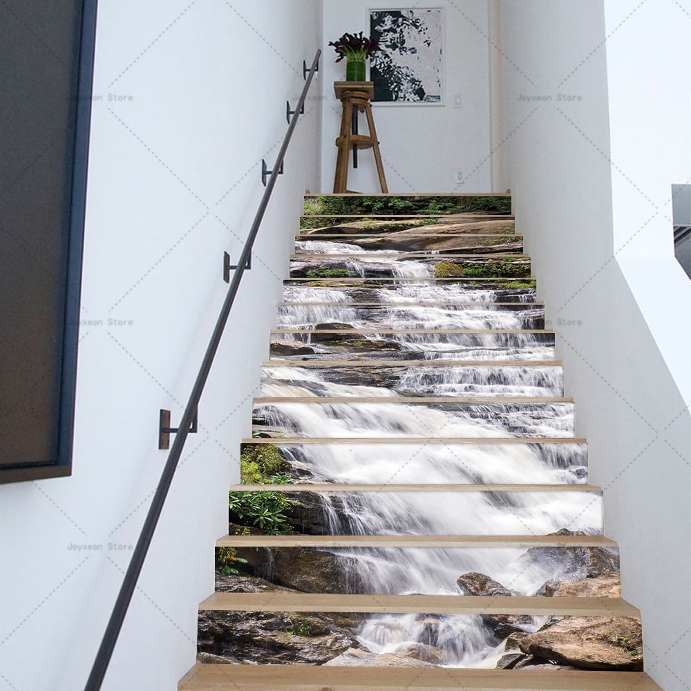 Stair Stickers 3D Scenic Staircase Sticker Vinyl PVC Non-slip ...