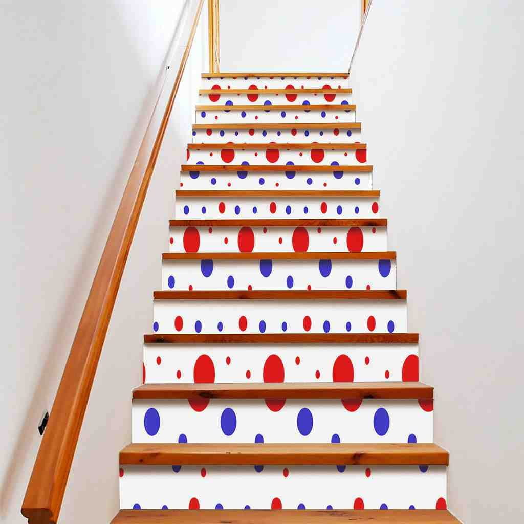 Stair Stickers American Independence Day Statue of Liberty Patriotic ...