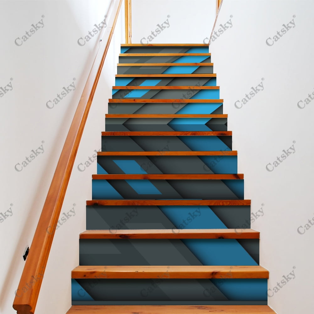 Stair Stickers Arrow Stair Floor Stickers Waterproof Removable Self ...