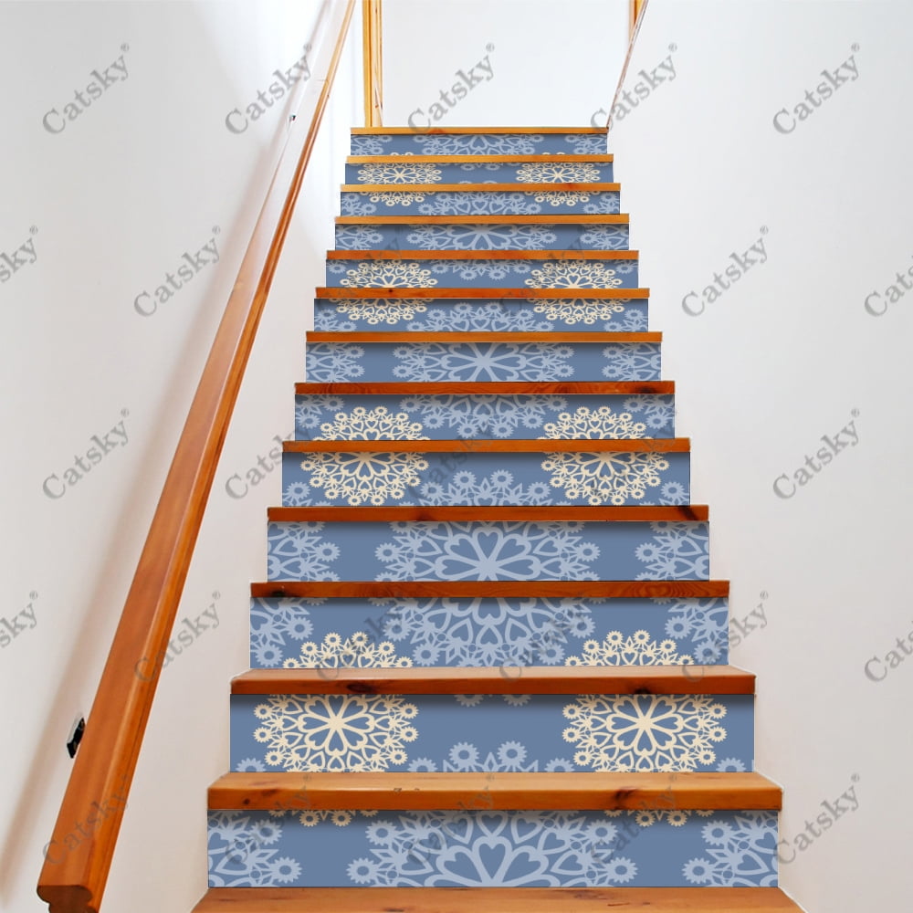 Stair Stickers Cartoon Cute Flower Stair Floor Stickers Waterproof ...