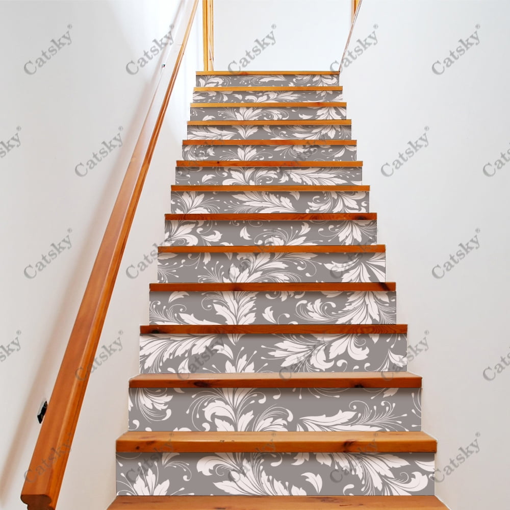 Stair Stickers Cartoon Cute Flower Stair Floor Stickers Waterproof ...