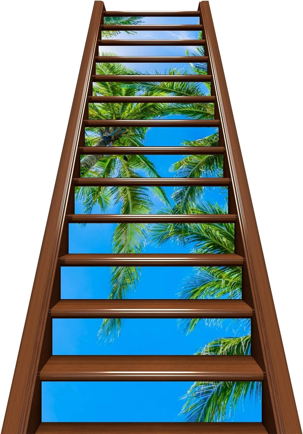 Stair Stickers Decals Mountain Peel and Stick Vinyl Stair Decals for ...