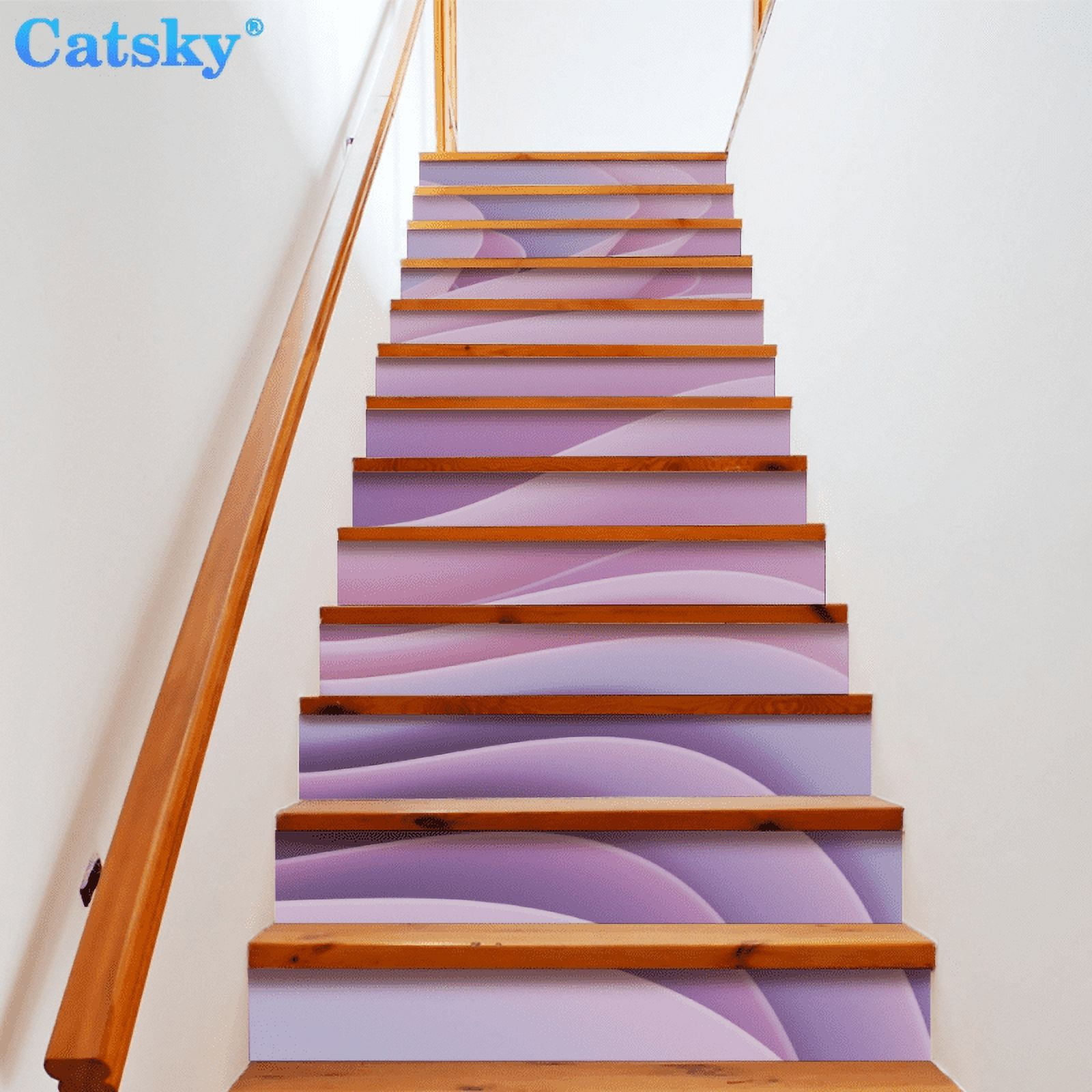 Stair Stickers Earth from outer space Stair Floor Stickers Waterproof ...