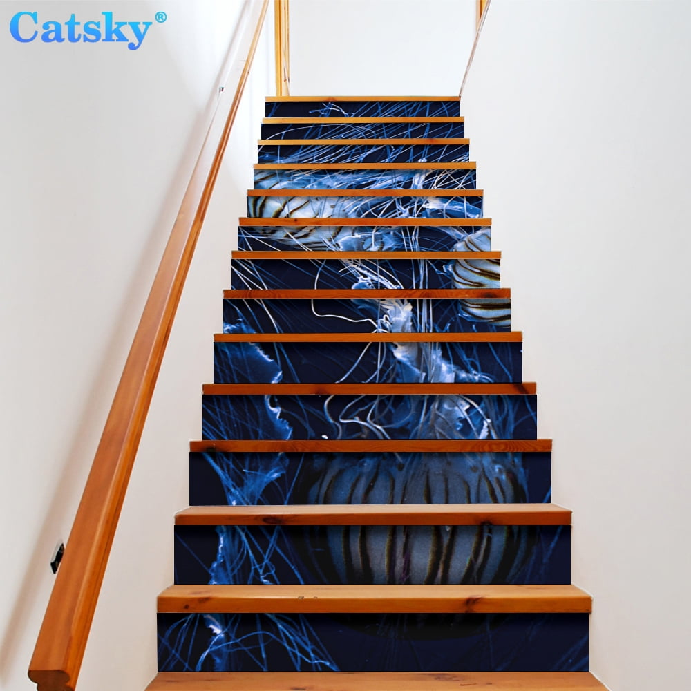 Stair Stickers JellyStair Floor Stickers Waterproof Removable Self ...