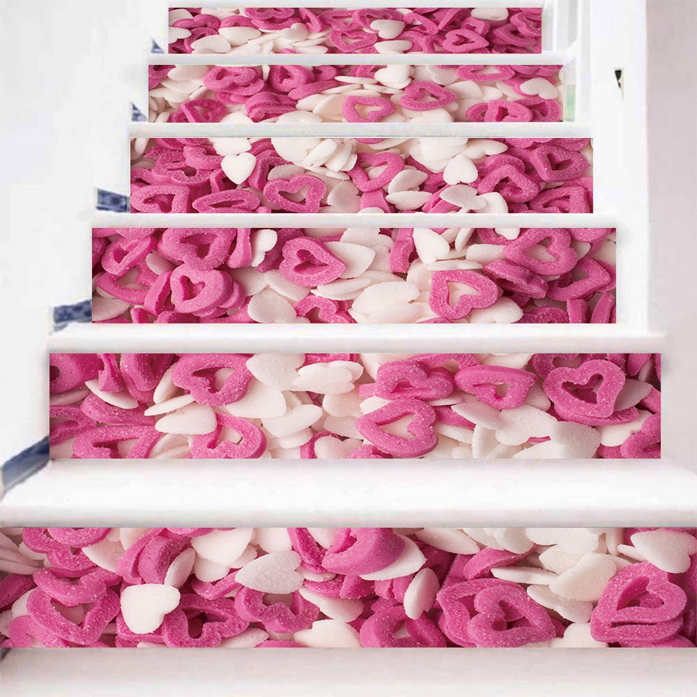 Stair Stickers Modern splicing art stair stair riser floor sticker Self ...