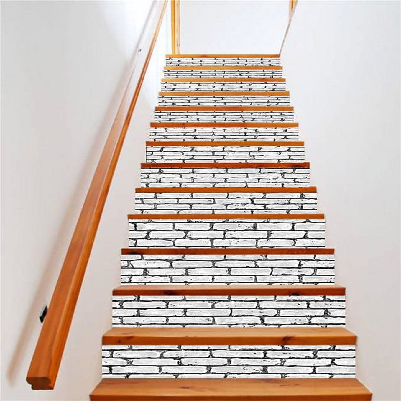 Stair Stickers Self Adhesive PVC Staircase Decoration Stickers 3D ...
