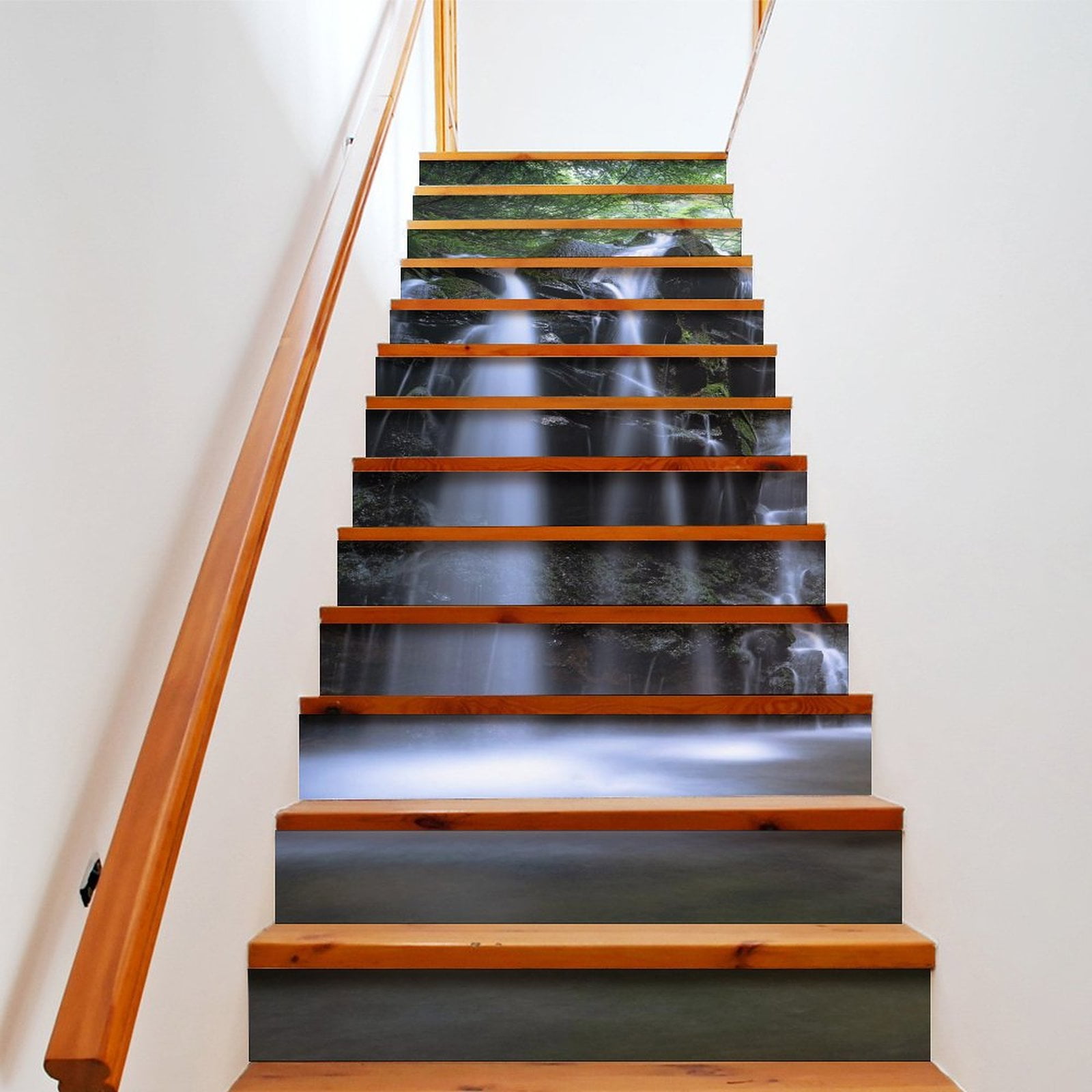 Stair Stickers Star Forest Stair Floor Stickers Waterproof Removable ...