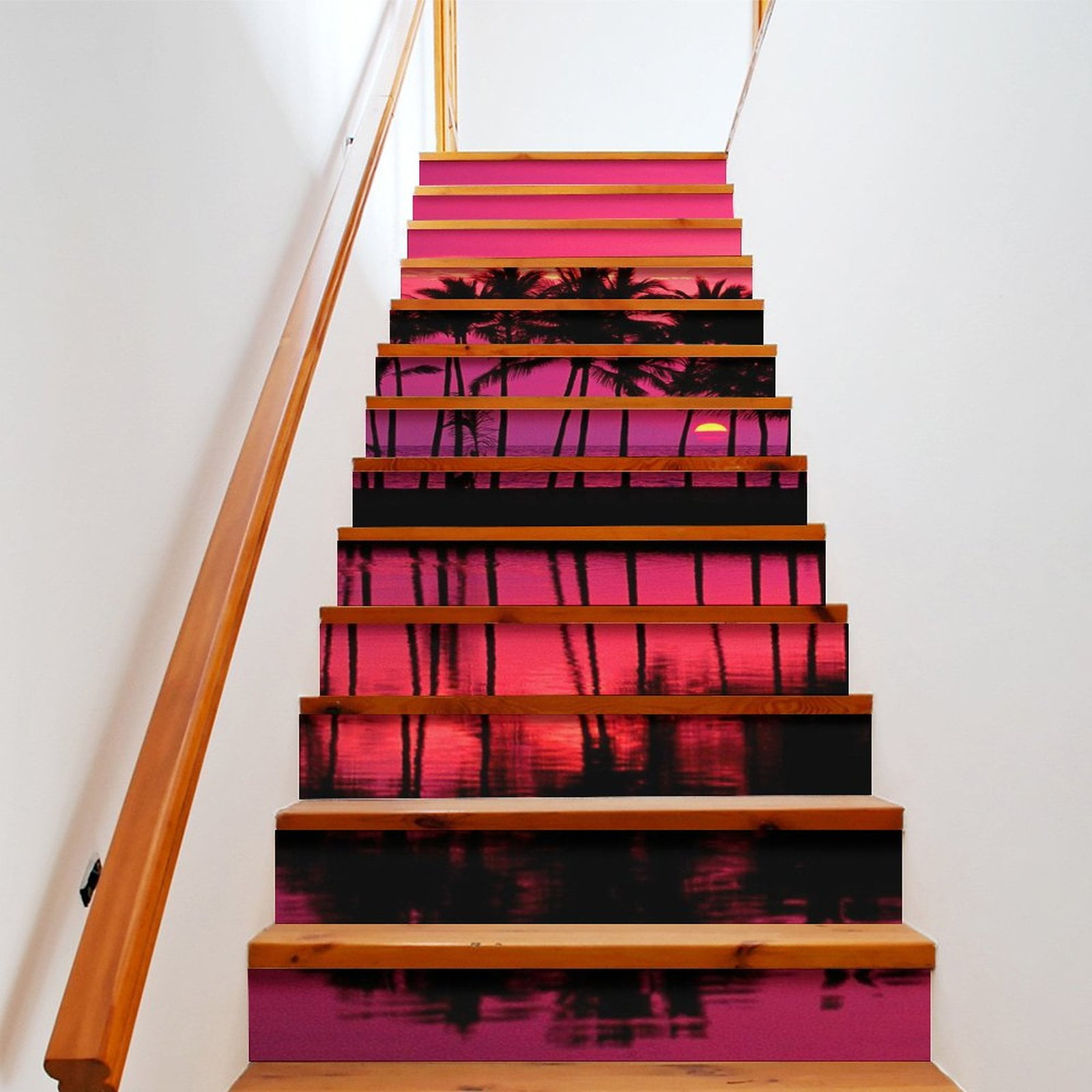 Stair Stickers Star Forest Stair Floor Stickers Waterproof Removable ...