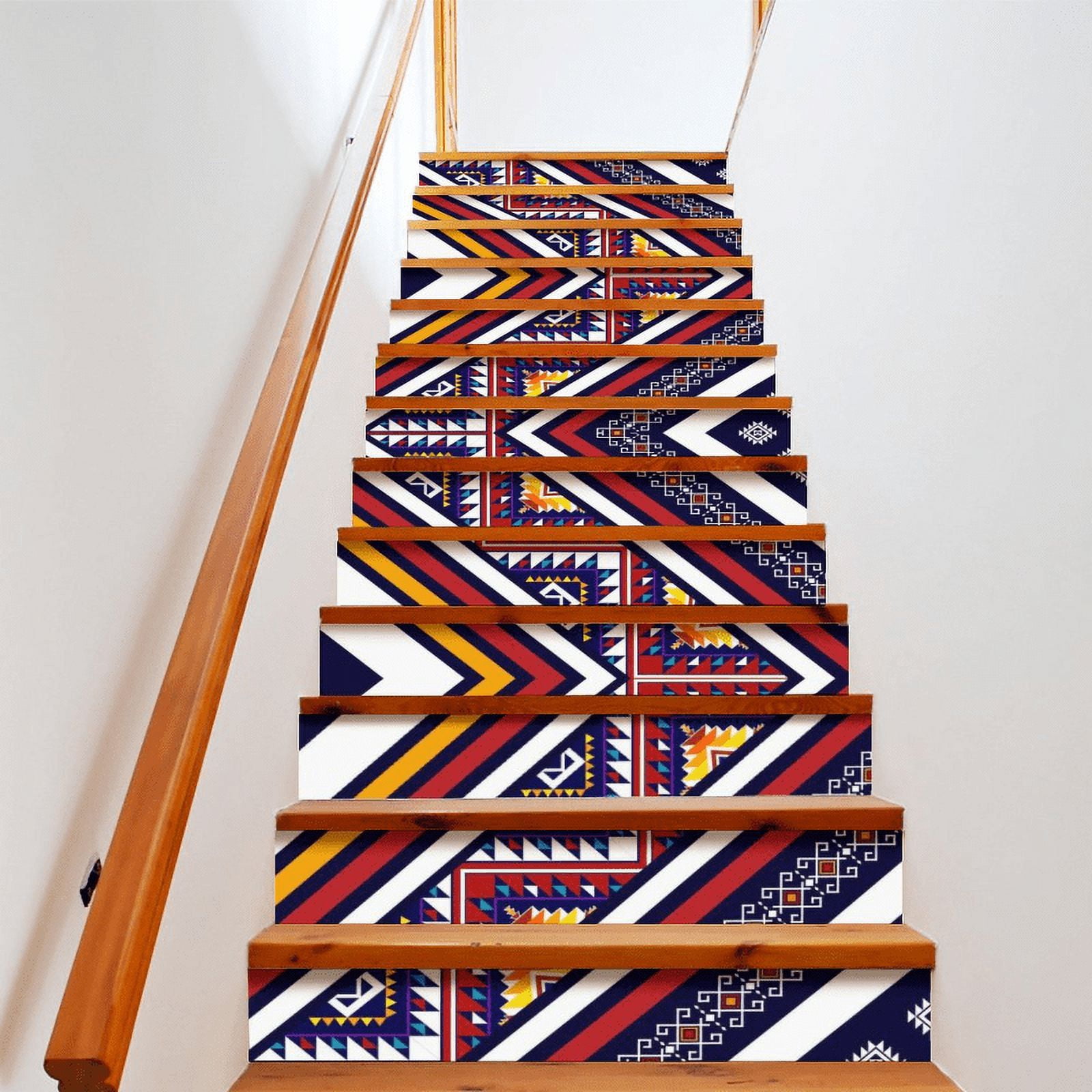 Stair Stickers Tribal Boho Print Stair Floor Stickers Waterproof ...