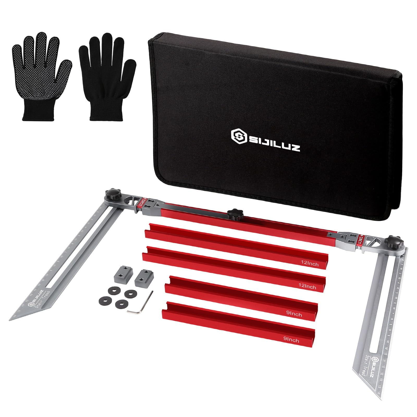 Stair Tread Template Tool, Upgrade Stair Gauge Tool, Accurate Stair ...