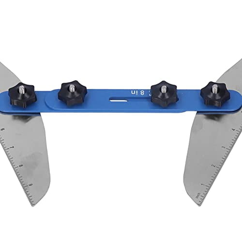 Stair Treads Gauge, Aluminum Alloy Adjustable Jig Template Tool Shelf ...