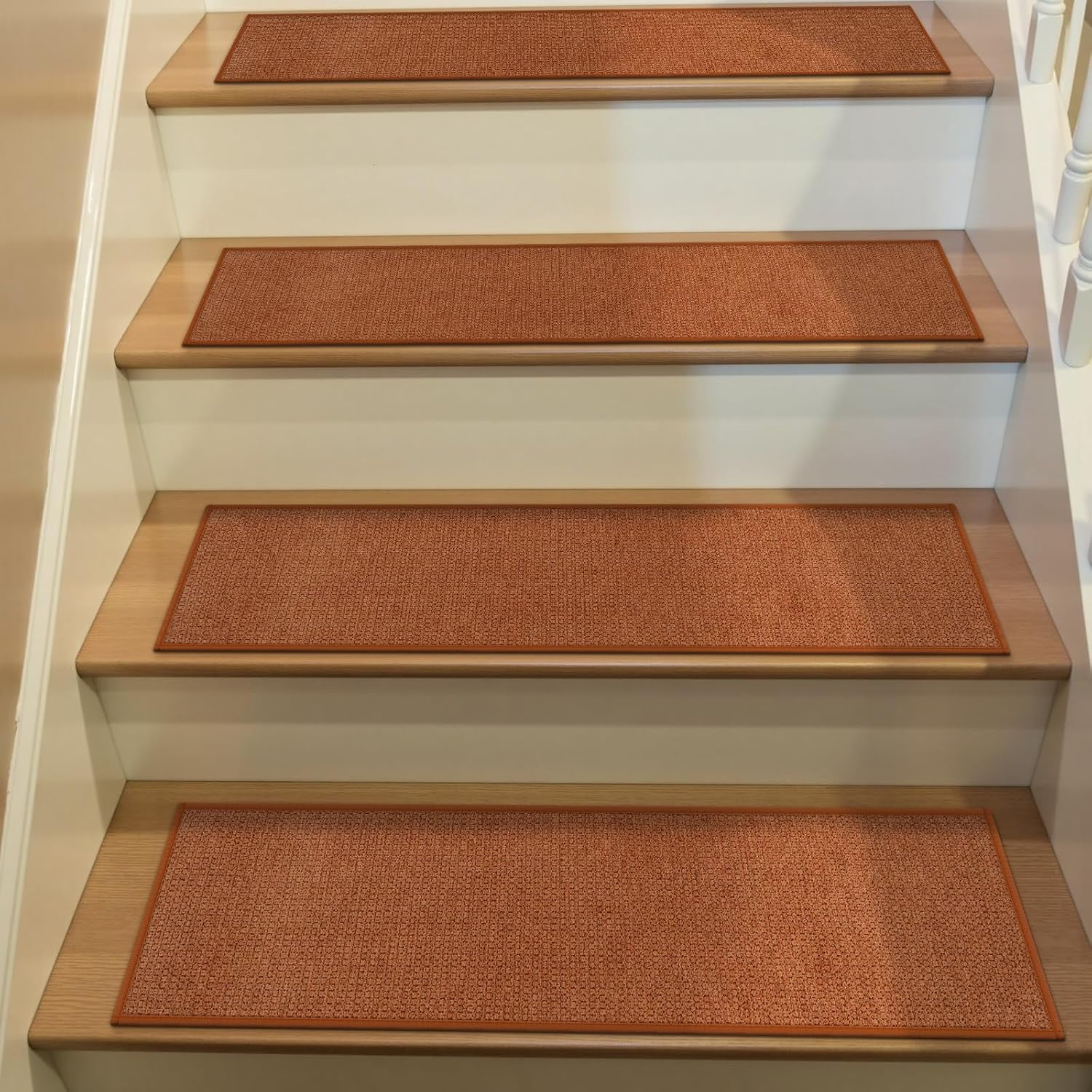 Stair Treads Non Slip, 15PCS 8"x30" Machine Washable Reusable Stair ...
