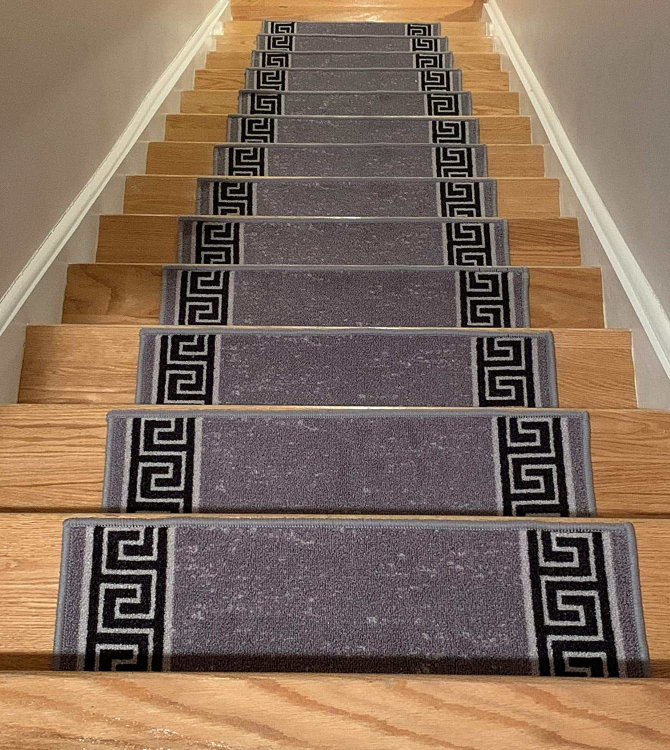 Stair Treads Skid Slip Resistant Backing Indoor Carpet Stair Treads ...