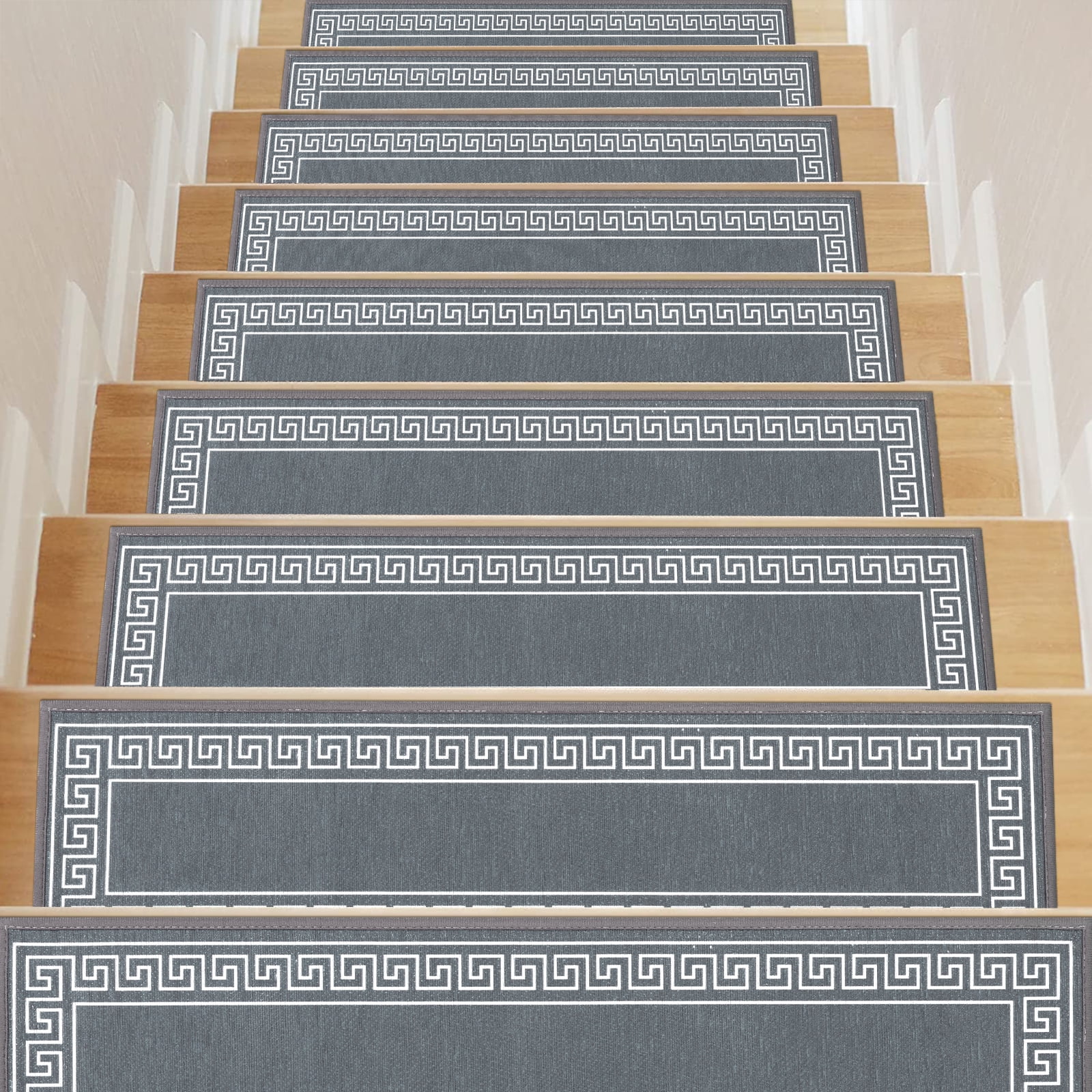 Stair Treads for Wooden Steps Indoor, 15 Pack 8" X 30" Stair Treads Non ...