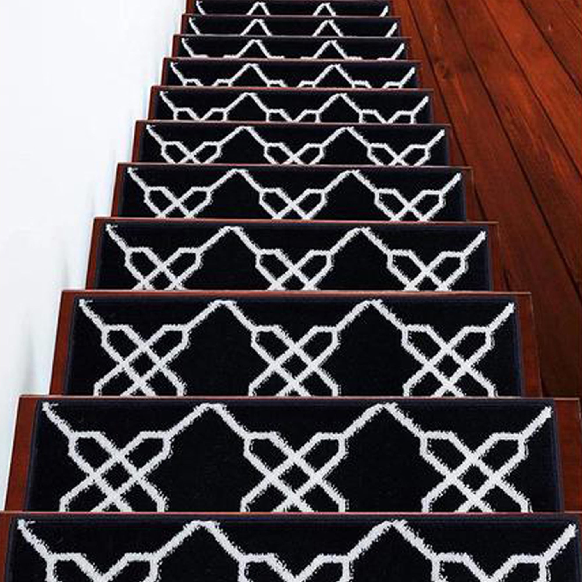 Stair Treads Zigzag Collection Contemporary, Cozy, Vibrant and Soft ...