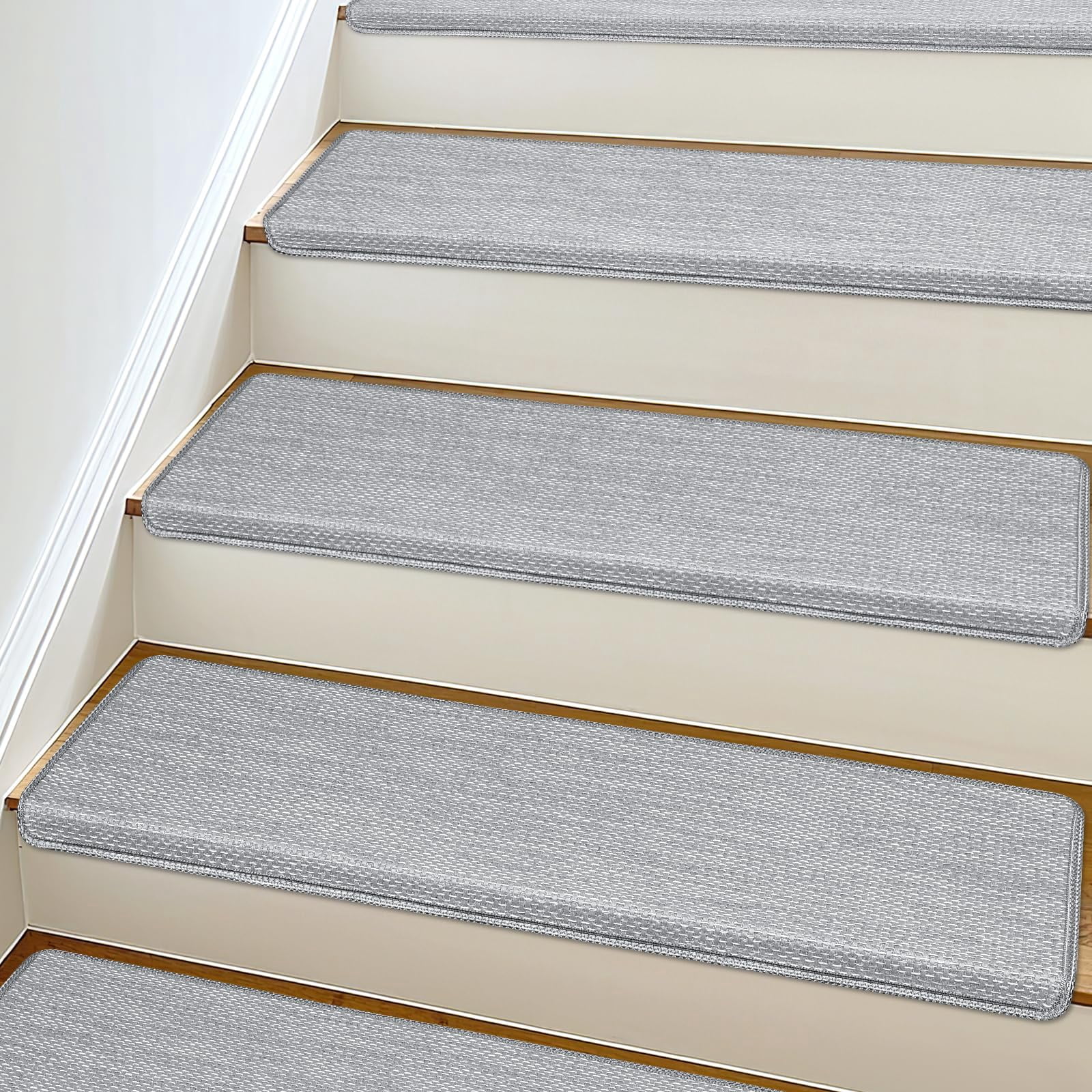 Staircase & Floor Step Treads Light Gray 35" L x 9.5" W x 1.2" H 14 ...
