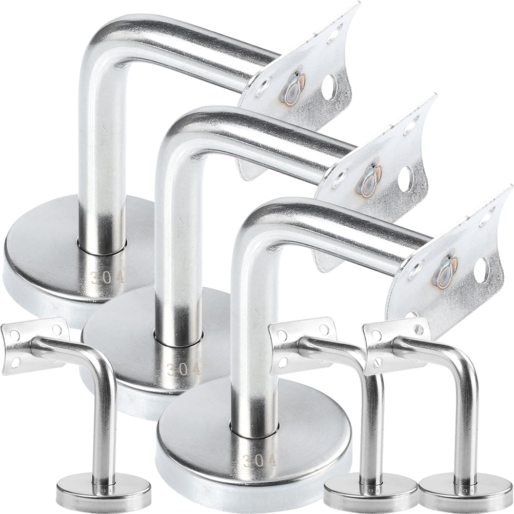Staircase Handrail Bracket Railing Brackets for Deck 6 Pcs against The ...