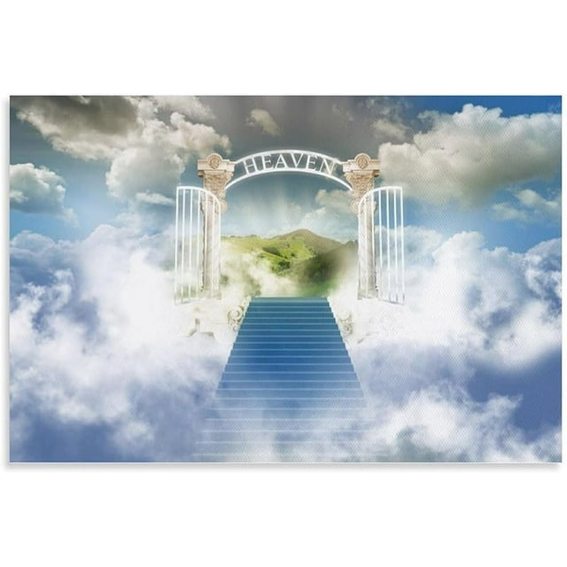 Stairway to Heaven Canvas Art Poster And Wall Art Picture Print Modern ...
