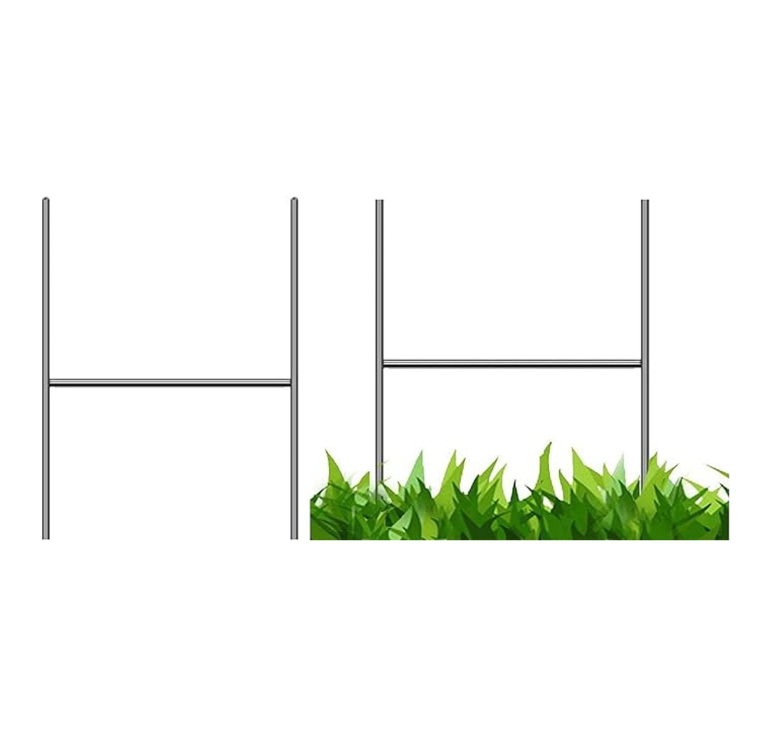 Stake, 12x9 Inch, 9 Gauge Galvanized Wire, Ground Stake for Signs ...