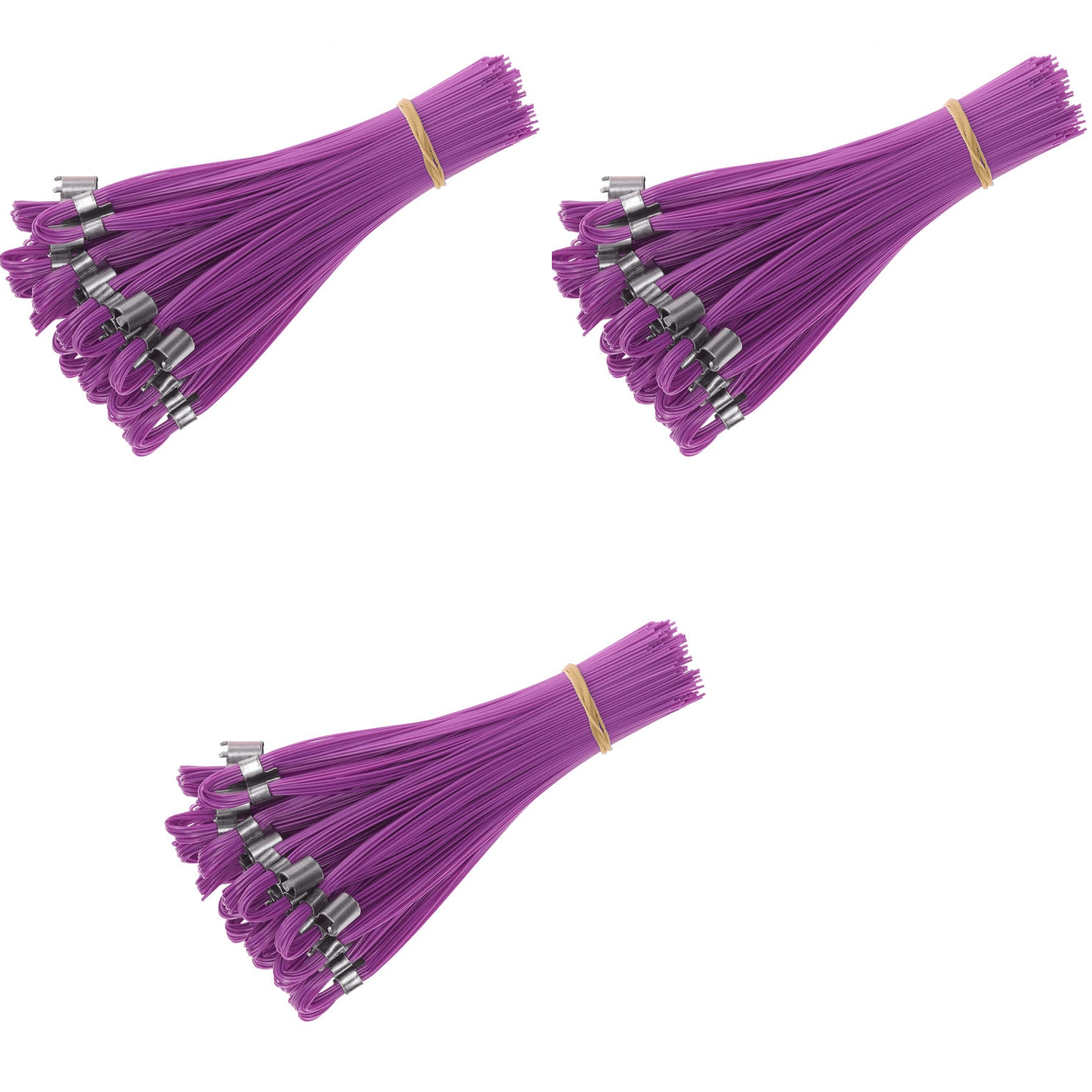 Stake Chasers Purple 6 inch High Plastic Ground Marking Whiskers (75 ...