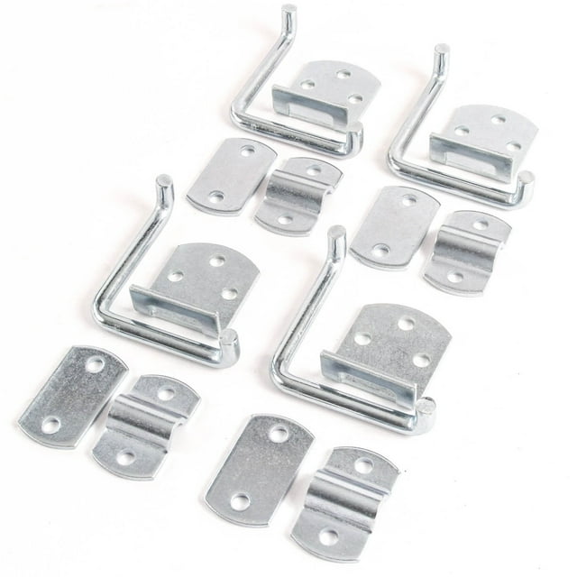 Stake Rack Gate Corner Latch 4 Pack Security Straight Mount Bent ...
