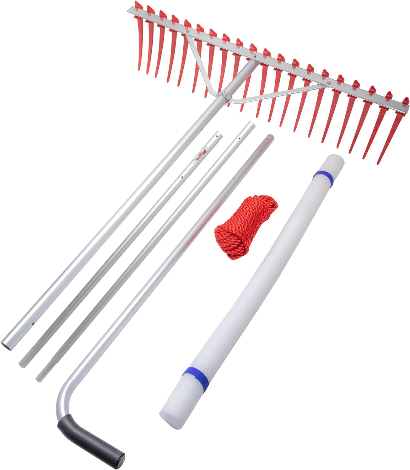 Stake Rake Heavy-Duty Aquatic Rake – 11' - Walmart.com