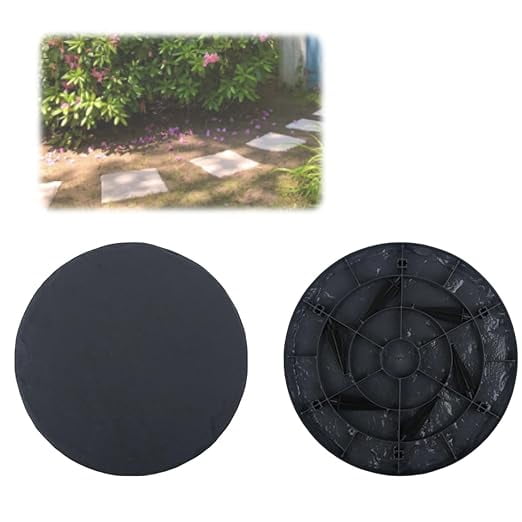 Stake Down Stepping Stones - Square Garden Stepping Stones with Ground ...
