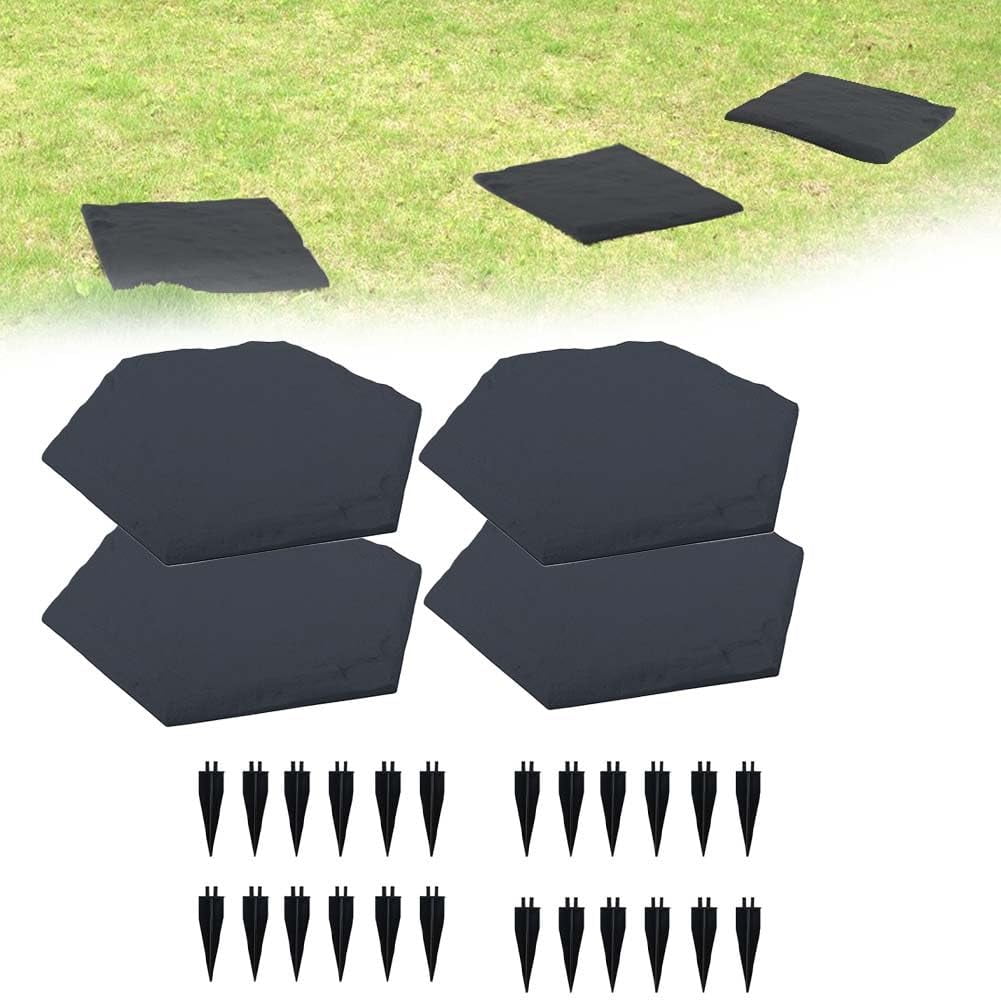 Stake Down Stepping Stones, Stepping Stones with Ground Nails, Resin ...