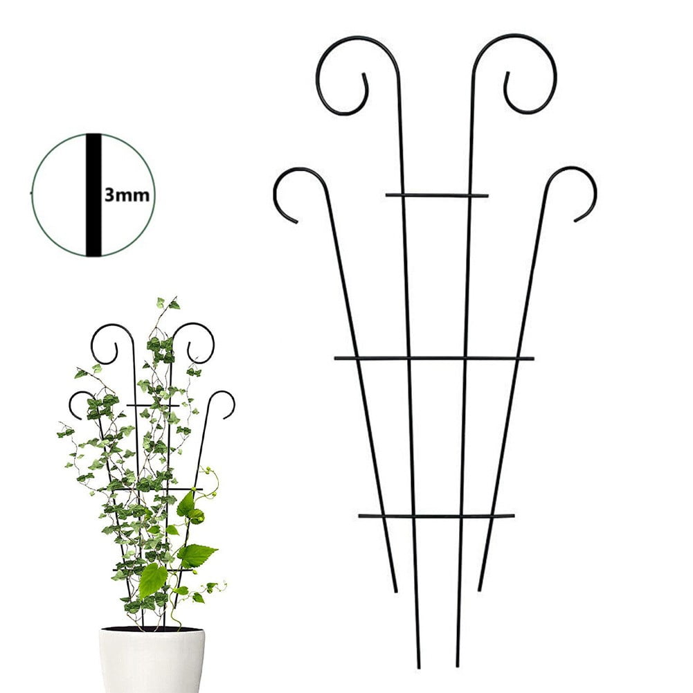 Stakes Plant Climbing Support Frame Garden Climbing Trellis Flowers ...