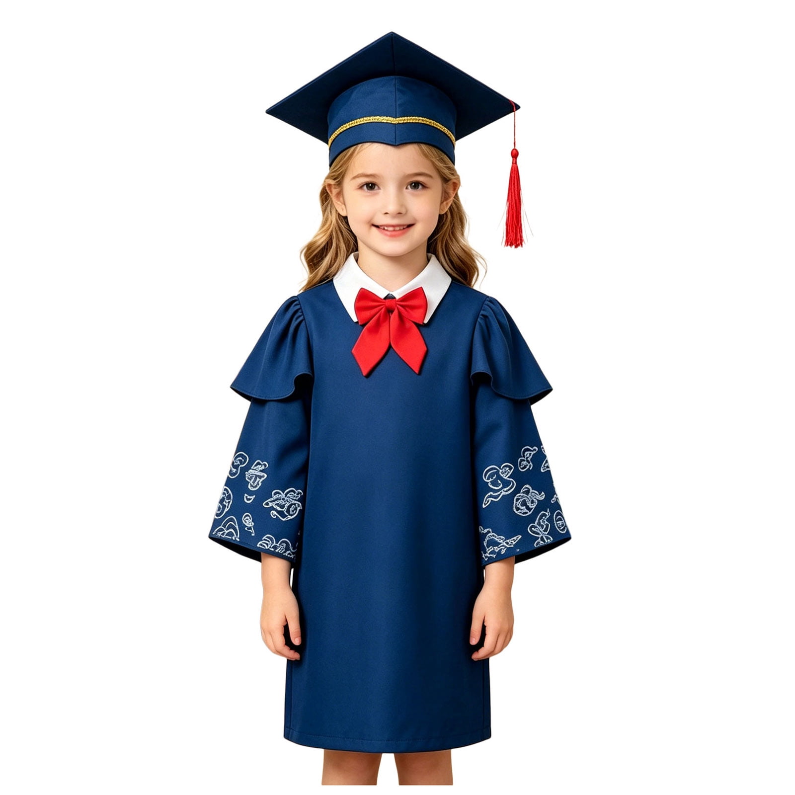 Staki Preschool Graduation Cap and Gown Set Kindergarten Grad Gowns ...