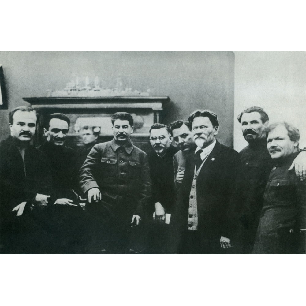 Stalin Photographed With High Soviet Officials History (36 x 24 ...