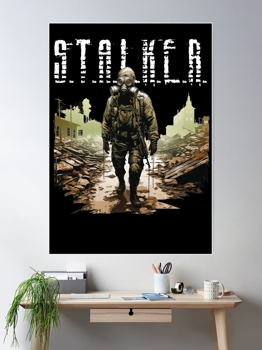 Stalker Game Art Stalker 2 Fps Video Game Poster Wall Art, Modern Wall ...