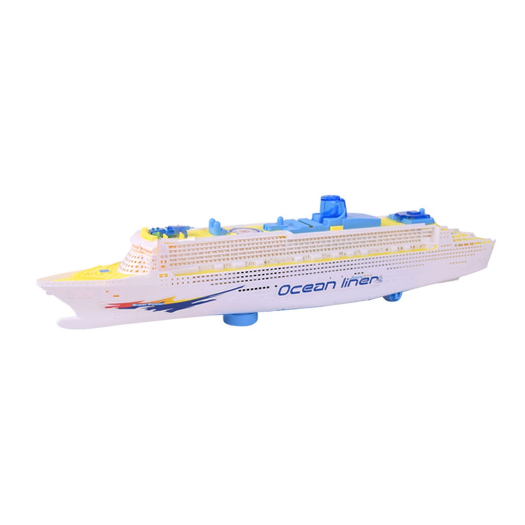 Stall Rescue Vessel Battery-Operated Toy Ship for Kids with Music and ...