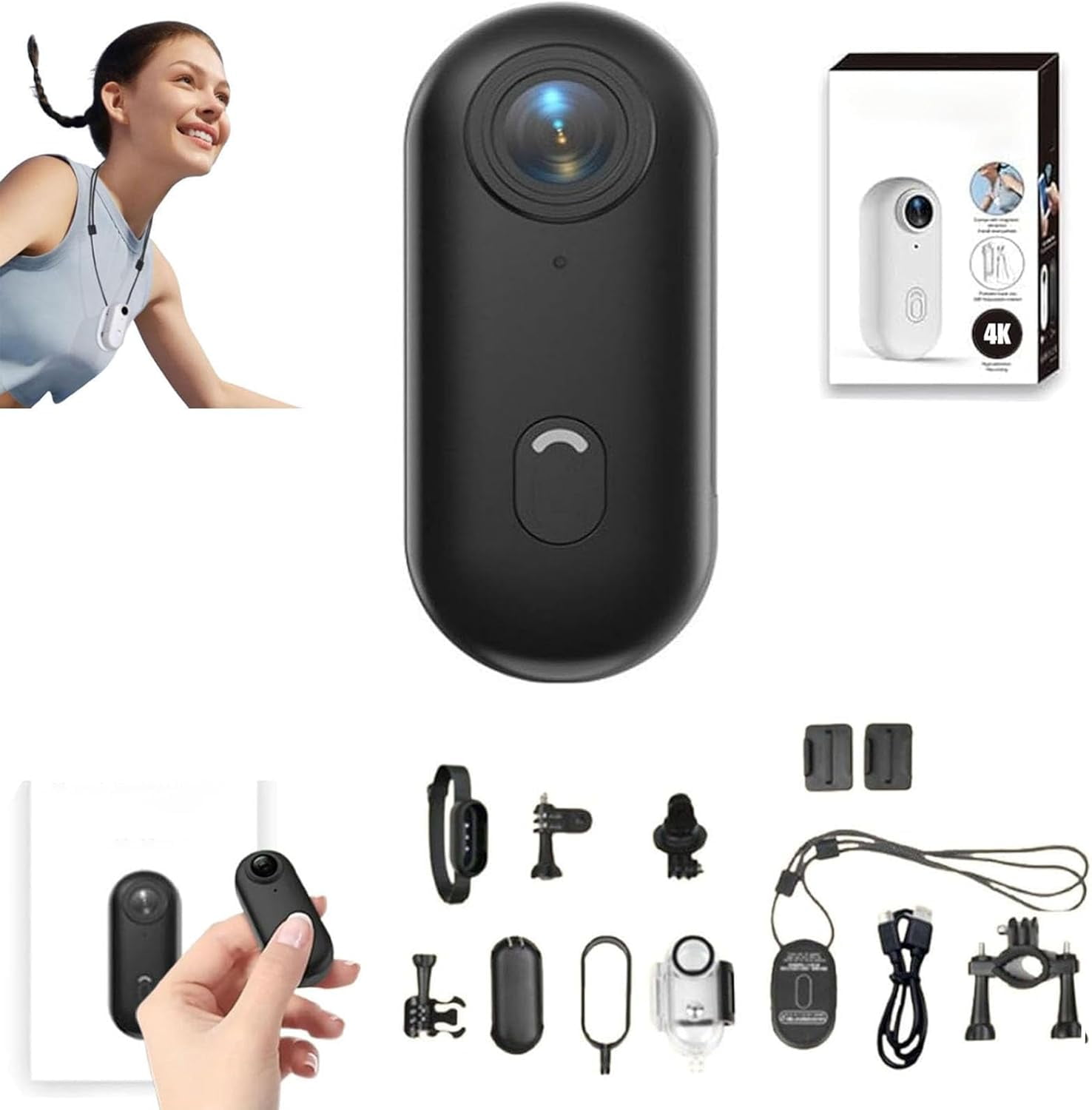 Stallion Frames Body Camera, Thumb Camera, 2025 Body Cameras with Audio ...