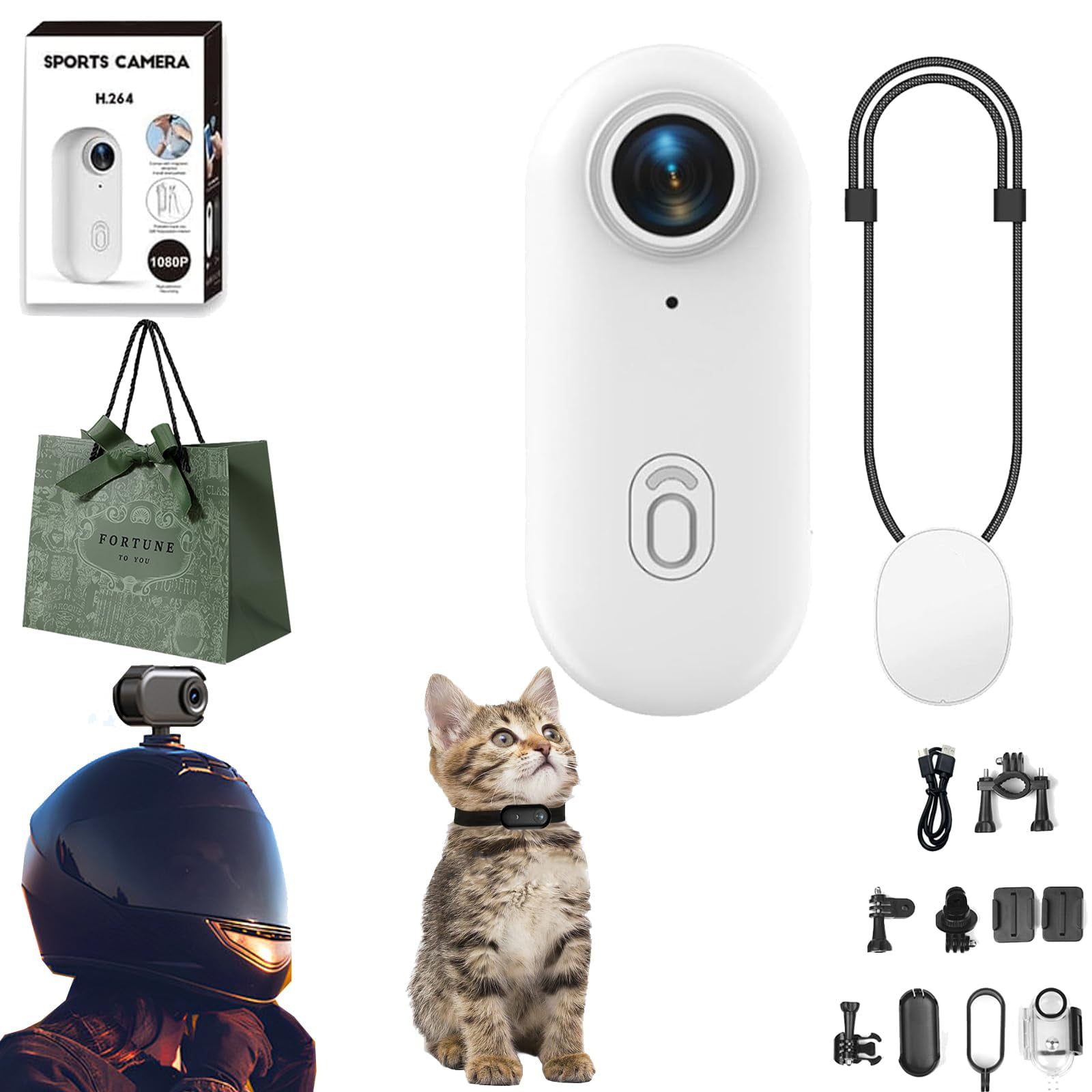 Stallion Frames Body Camera, Wearable 1080p Stallionframes 4k Mini ...