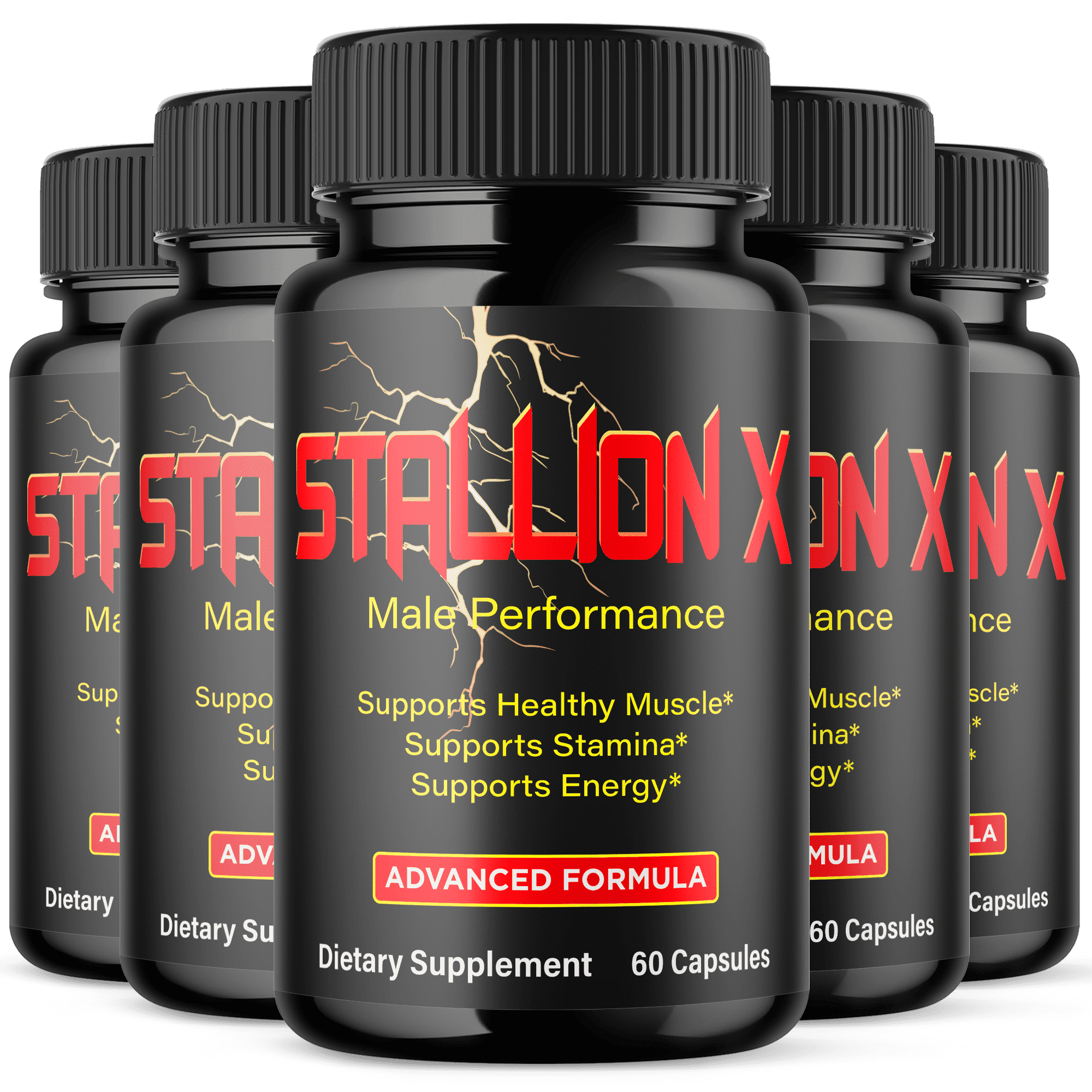 Stallion X Advanced Formula Pills All Natural Vitamin Supplement ...