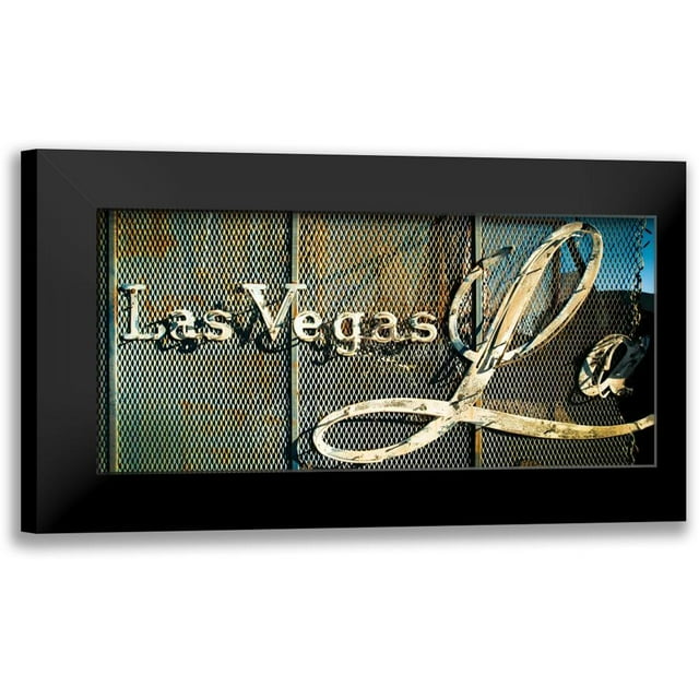 Stalowy, John 18x10 Black Modern Framed Museum Art Print Titled - Las ...