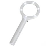 Stalwart 6 LED 4x Handheld Magnifying Glass - Walmart.com