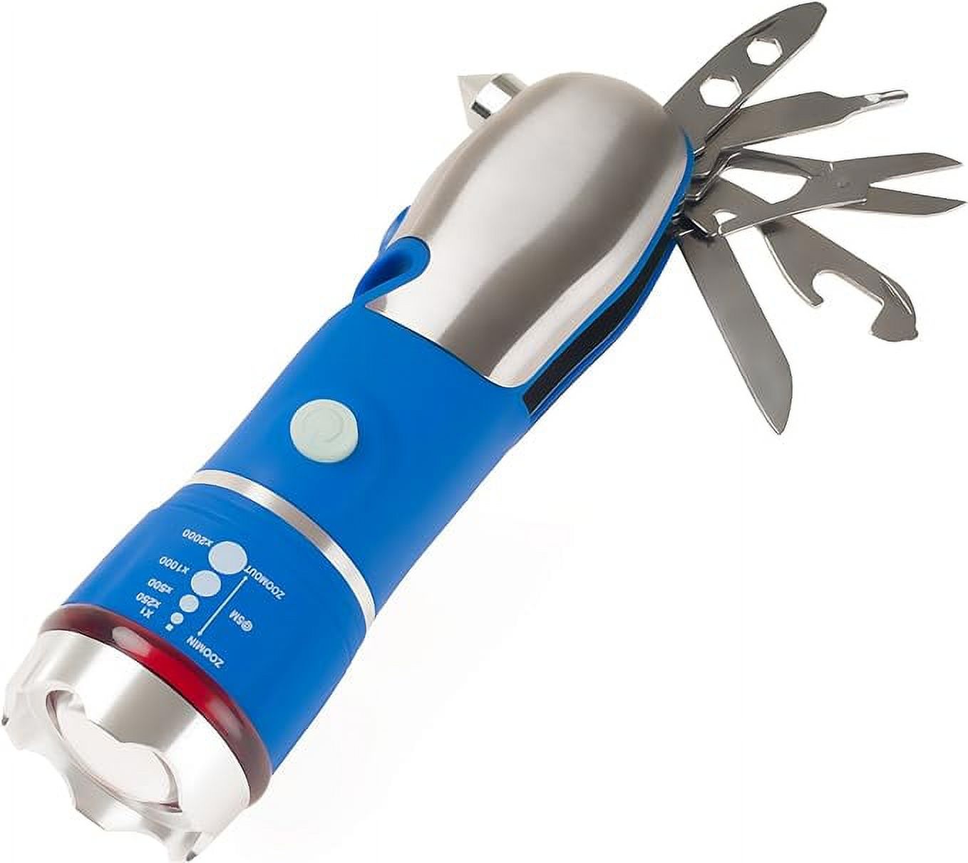 Stalwart 75-WL2005 Multi Tool LED Flashlight, All In One Tool Light For Emergency, Camping and ...