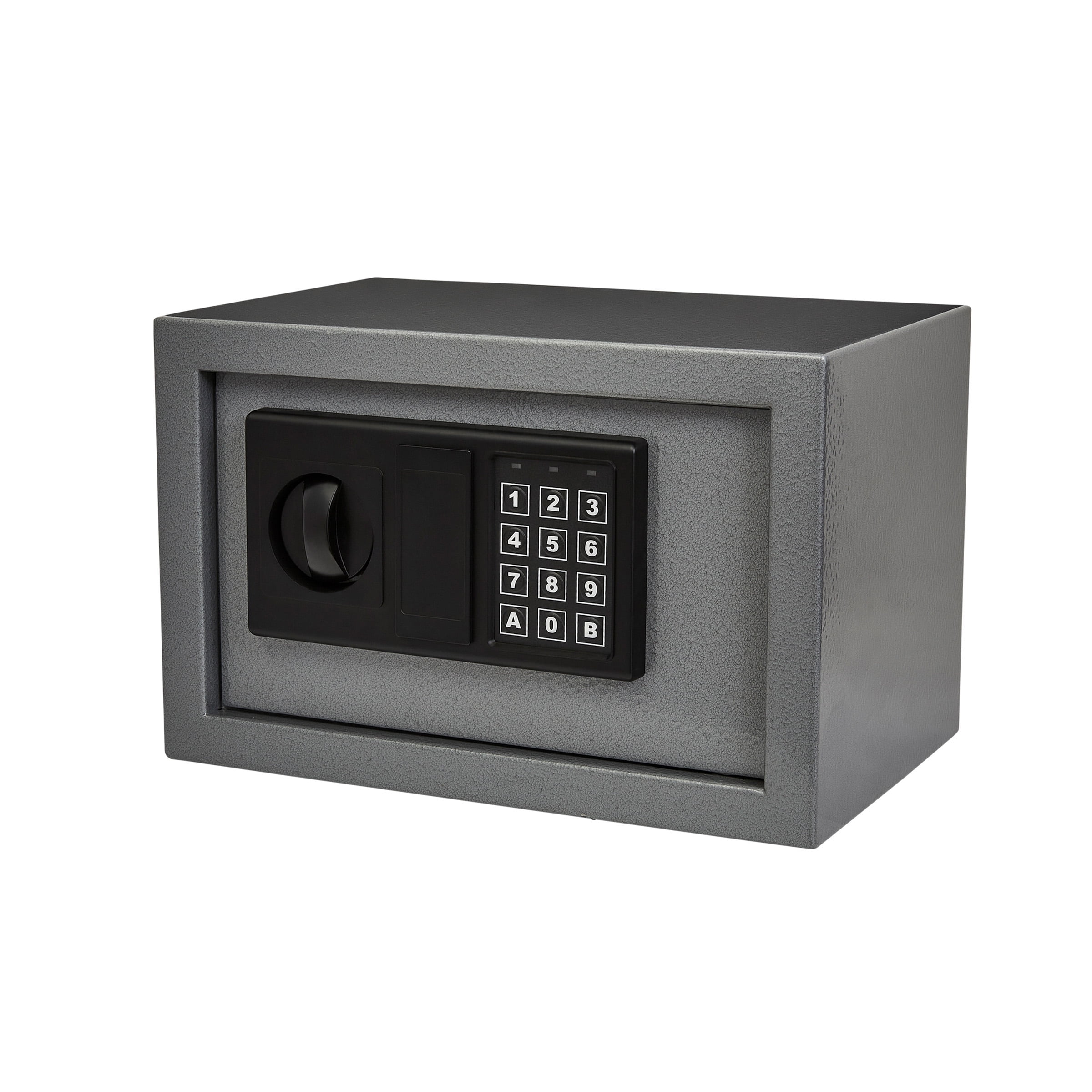 Stalwart Electronic Digital Steel Safe Box with LED Keypad-Color Grey - Walmart.com