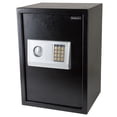 Stalwart Steel Digital Safe Box with Keypad and Manual Override Key ...