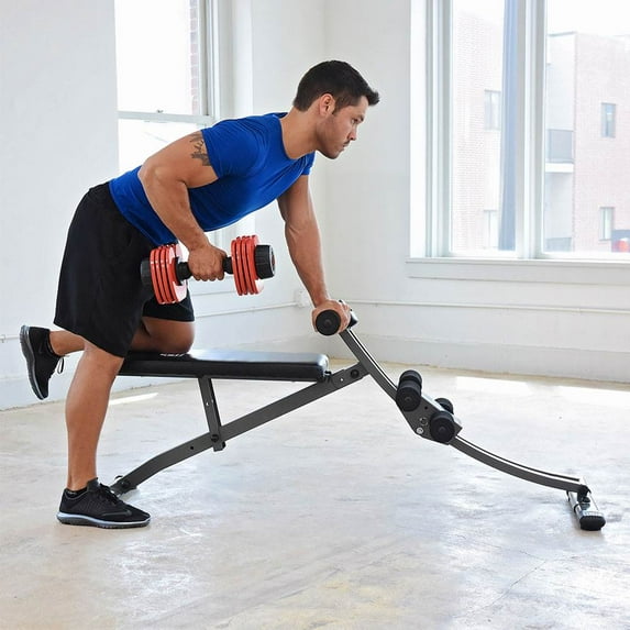 Stamina 3-in-1 Core Training System, Adjustable Bench, Ab Arc, Multi ...