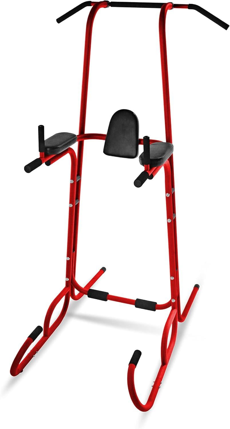 Stamina Power Tower - Dip Bar Pull Up Bar Station with Smart Workout ...